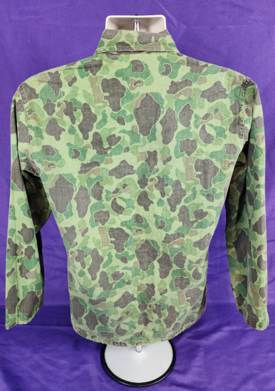Rare WW2 US Army M1942 HBT Reversible Frog Skin Camouflage Shirt – Magi ...