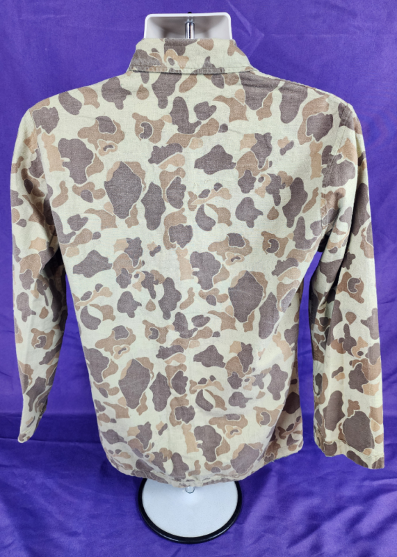 Rare WW2 US Army M1942 HBT Reversible Frog Skin Camouflage Shirt – Magi ...