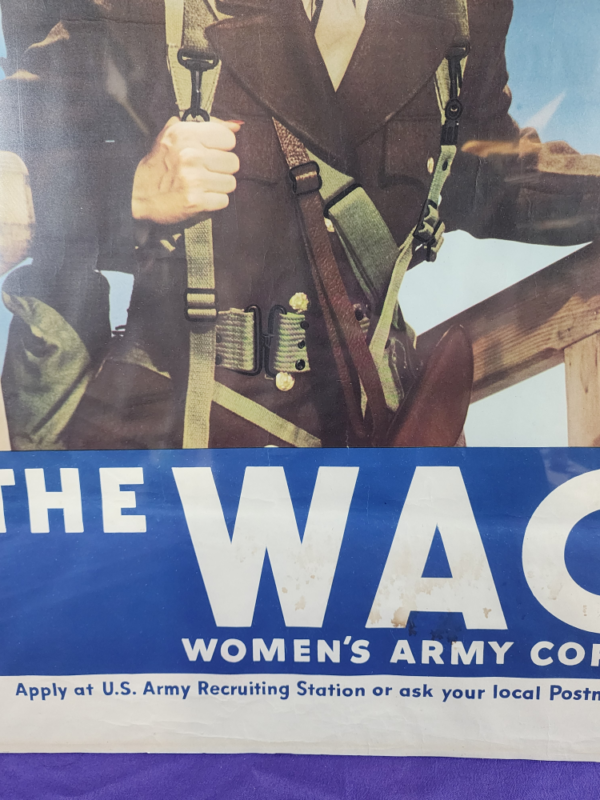 Rare WW2 WAC (Women’s Army Corps) Recruiting Poster – Magi Militaria ...