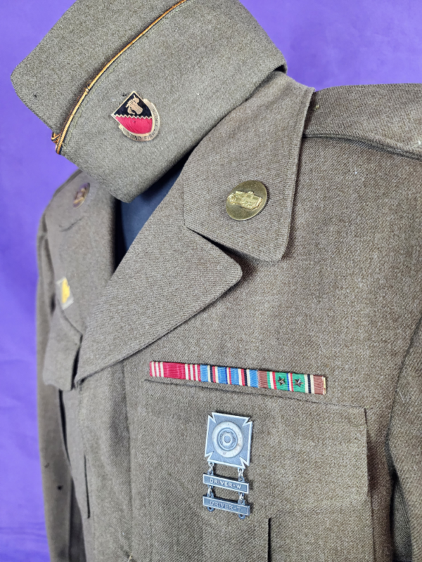 WW2 609th Tank Destroyer Battalion Combat Leader Uniform – Named – Magi ...