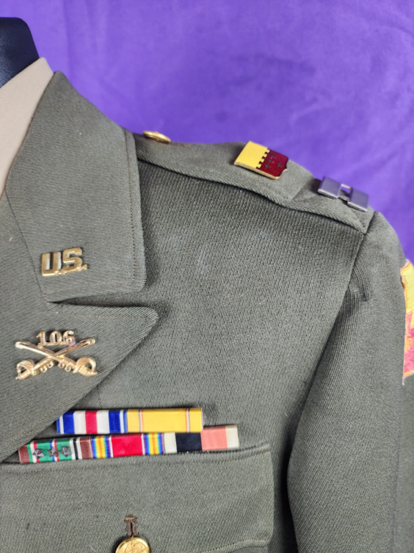 WW2 106th Cavalry Regiment Officers Uniform – Magi Militaria – US ...