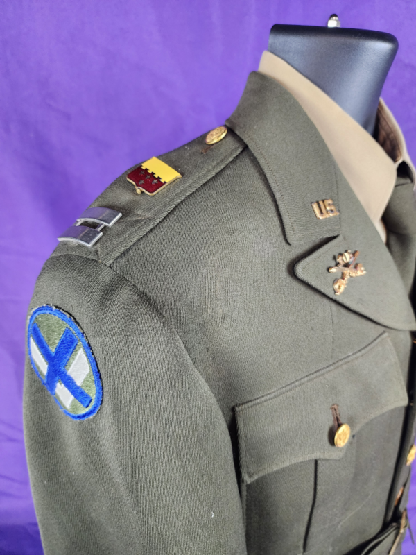 WW2 106th Cavalry Regiment Officers Uniform – Magi Militaria – US ...