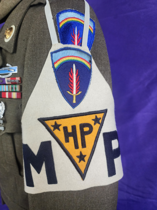 WW2 MP Uniform Named With Rare Brassard – Magi Militaria – US Military ...