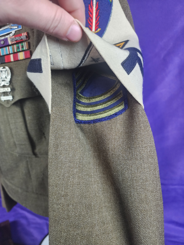 WW2 MP Uniform Named With Rare Brassard – Magi Militaria – US Military ...