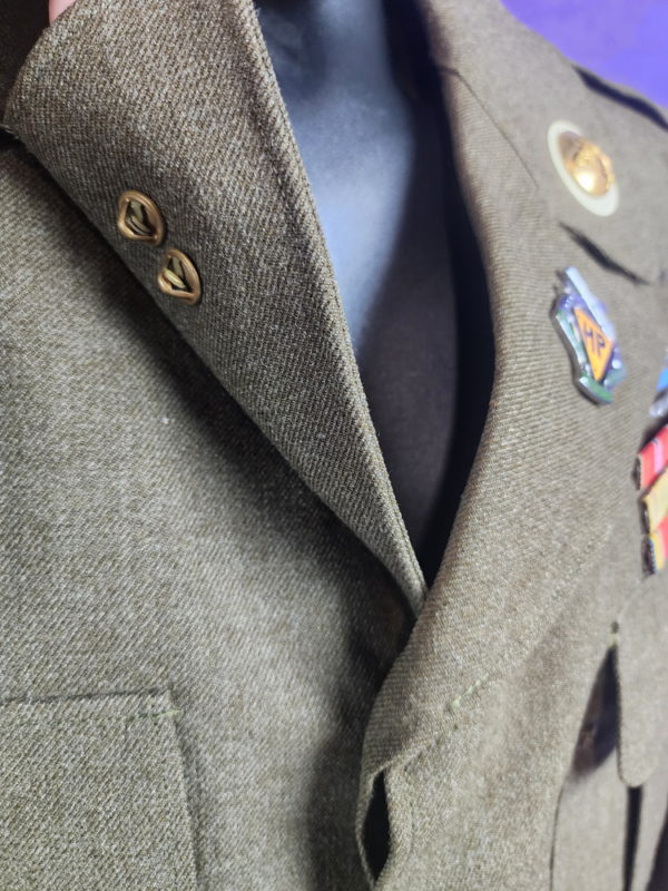 WW2 MP Uniform Named With Rare Brassard – Magi Militaria – US Military ...